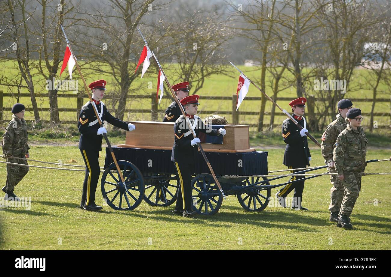 Richard III reburial Stock Photo - Alamy