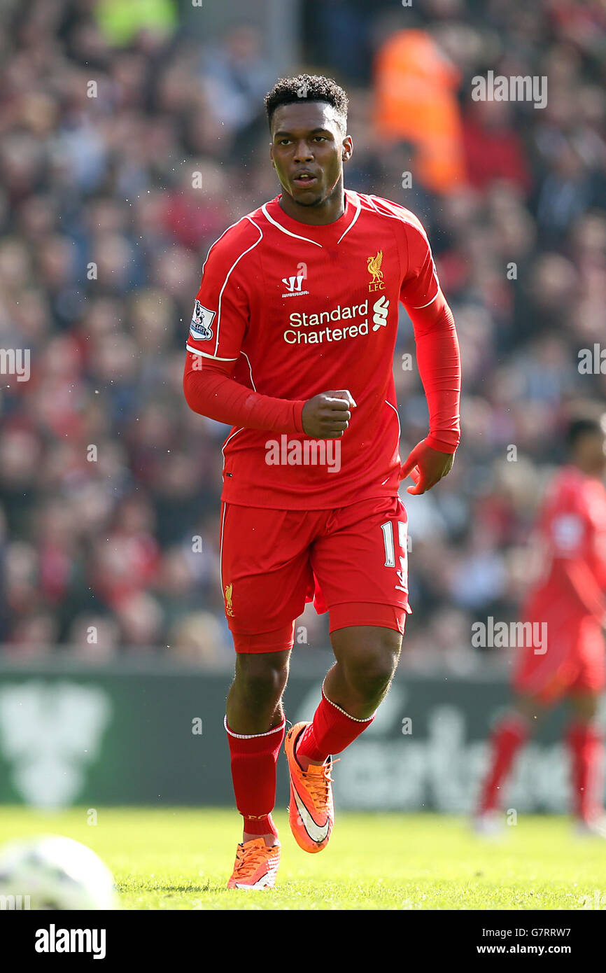 Liverpool's Daniel Sturridge during the Barclays Premier League match ...