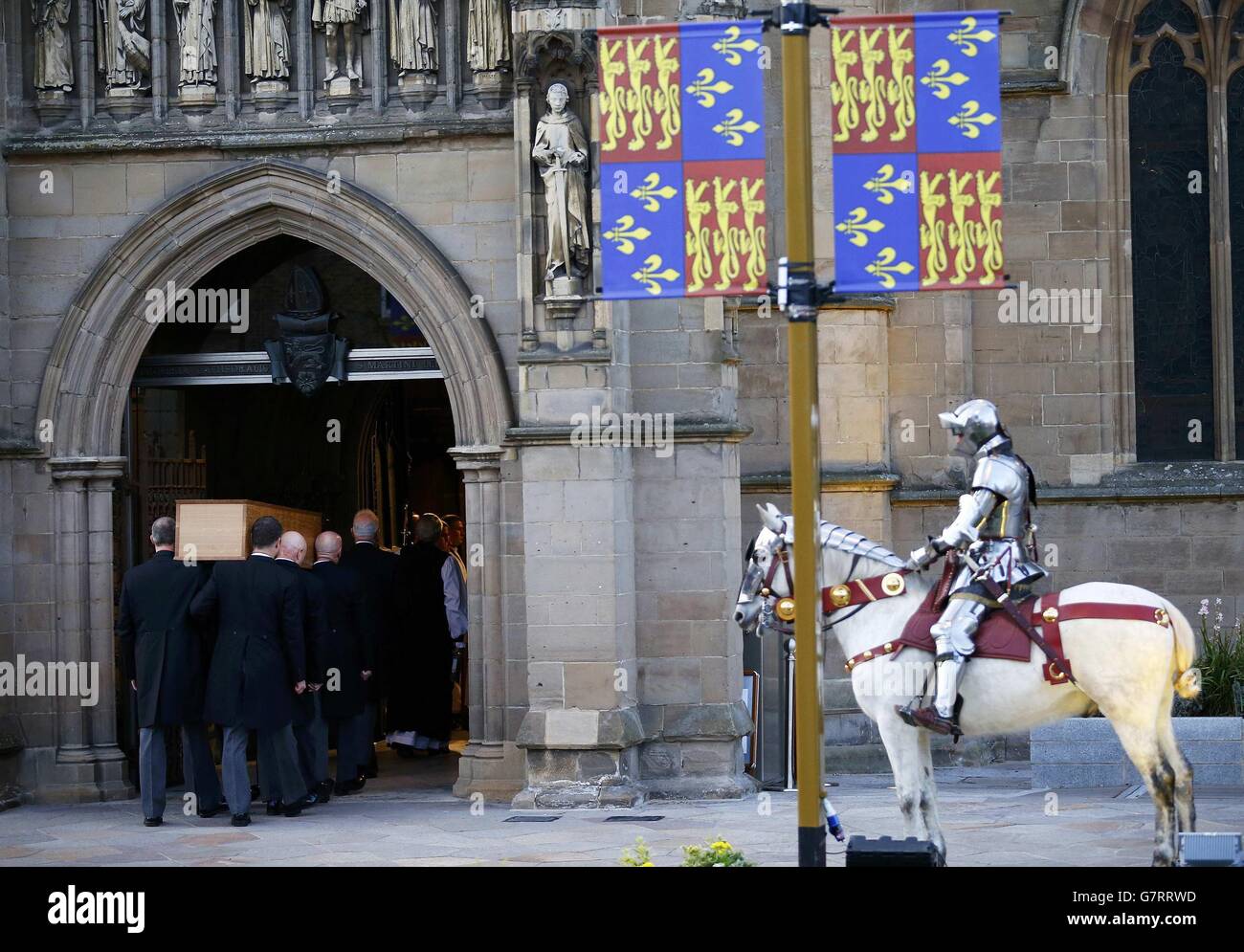 Richard III reburial Stock Photo - Alamy