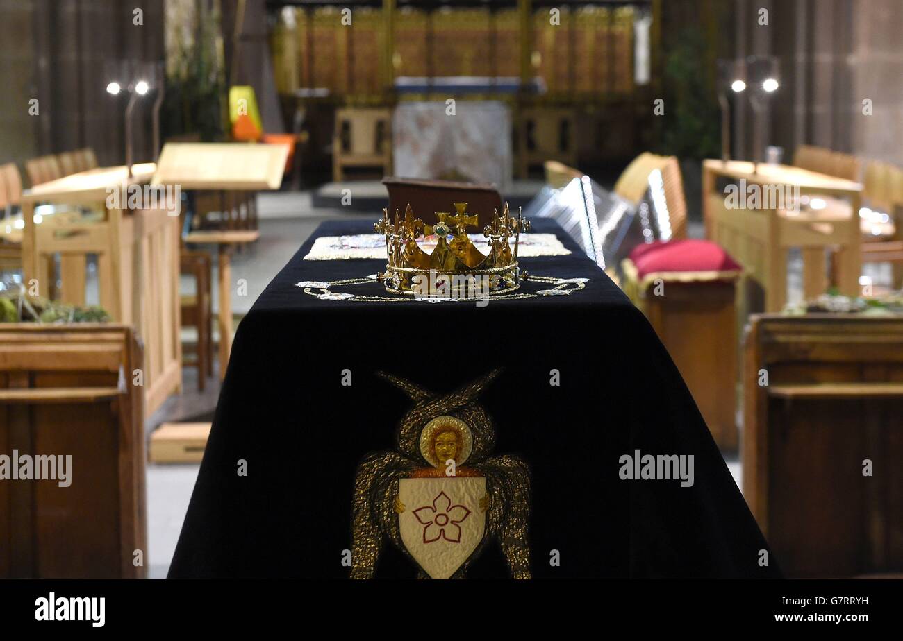 Richard III reburial Stock Photo - Alamy