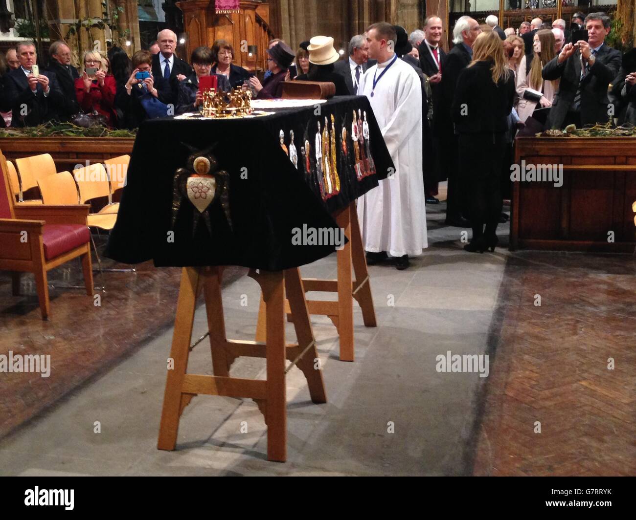 Richard III reburial Stock Photo - Alamy