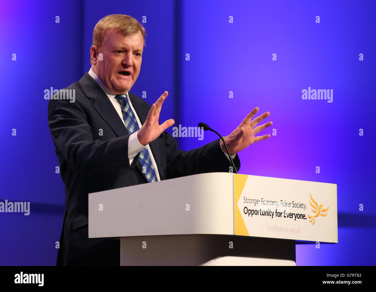 Scottish Liberal Democrats spring conference 2015 Stock Photo - Alamy