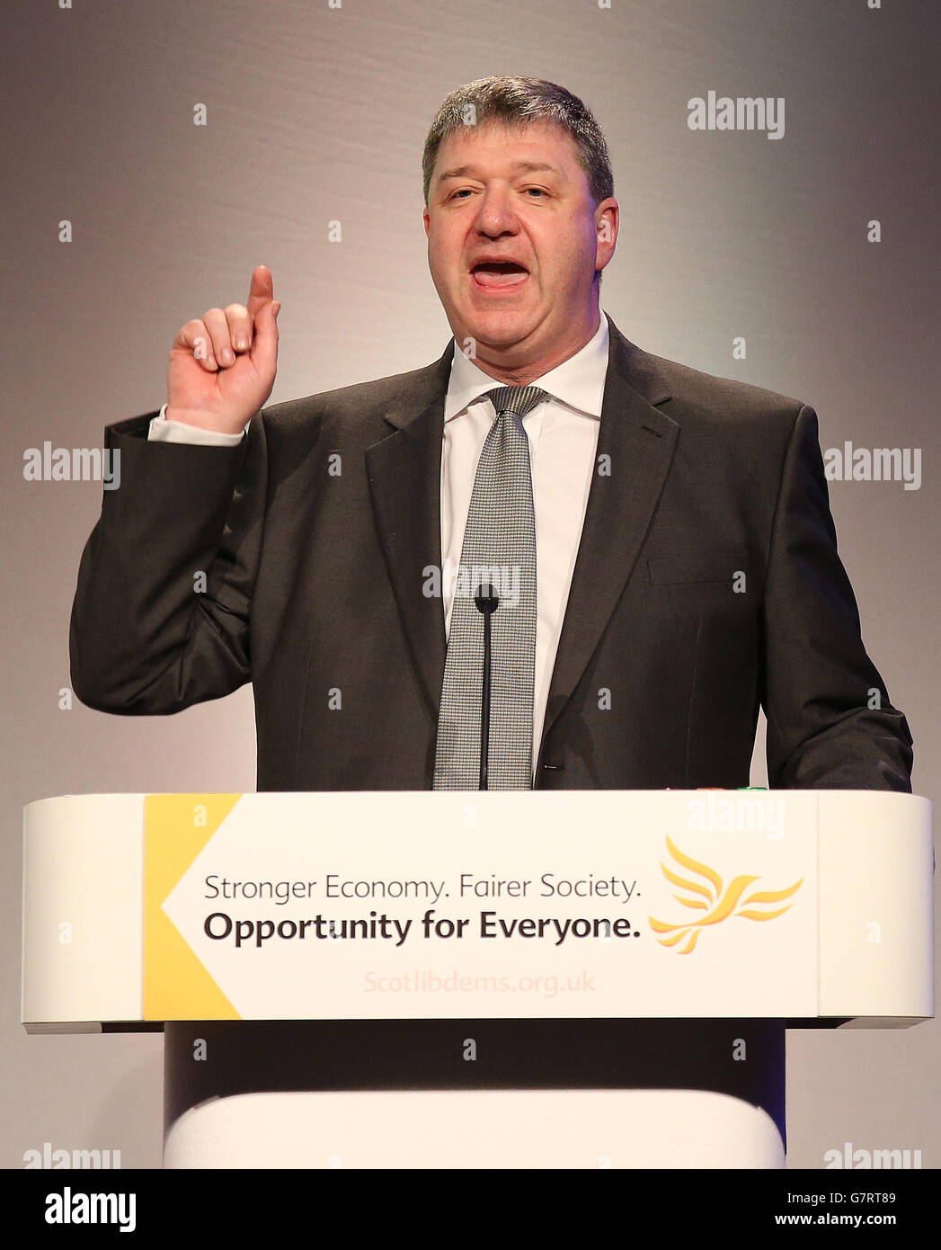 Secretary state scotland alistair carmichael hi-res stock photography ...