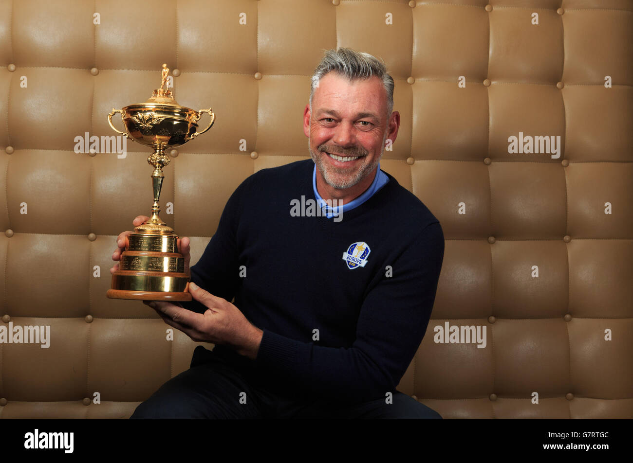 Golf - Darren Clarke Ryder Cup Media Day - Sofitel Heathrow Stock Photo ...