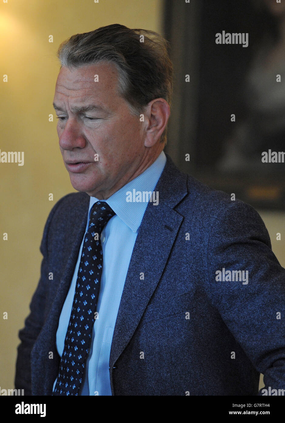 Michael Portillo during the launch of 'The Art of a Nation' exhibition ...