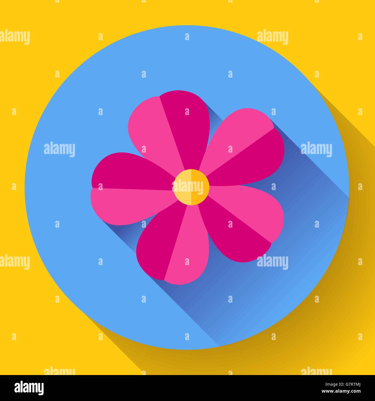 Frangipani flower icon. Nature symbol - Vector Stock Vector Image & Art ...