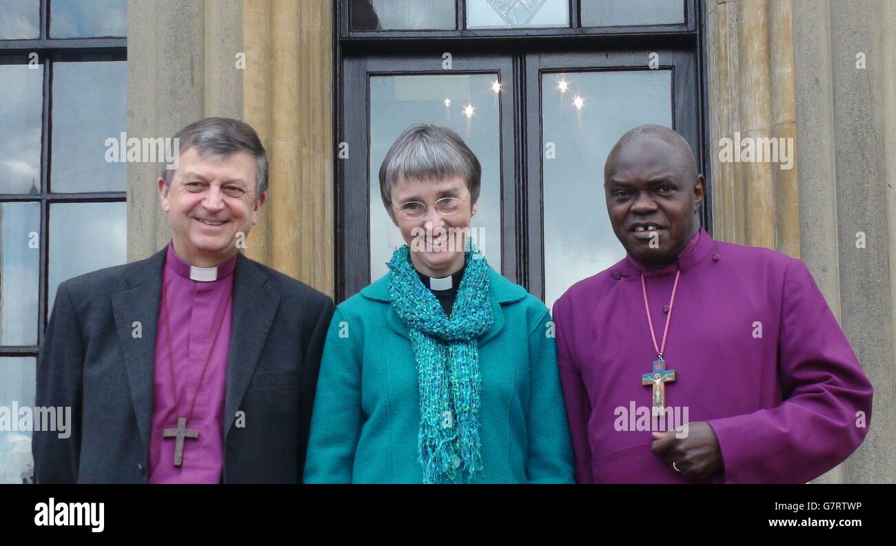 Reverend Canon Alison White and the Archbishop of York John Sentamu ...
