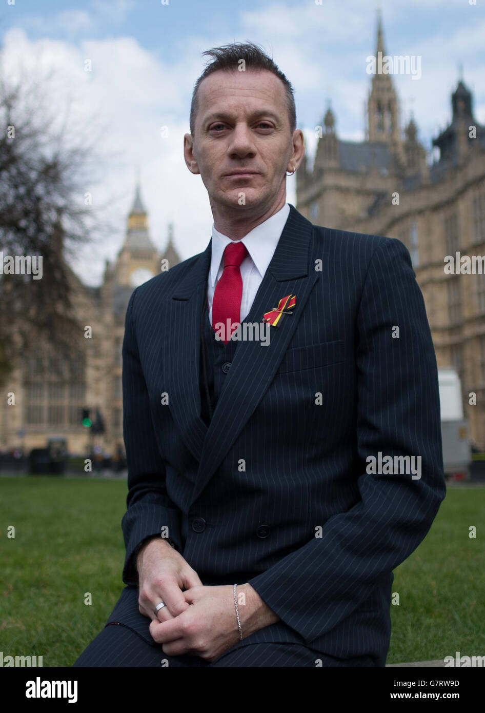 Mark ward outside houses parliament in london hi-res stock photography ...