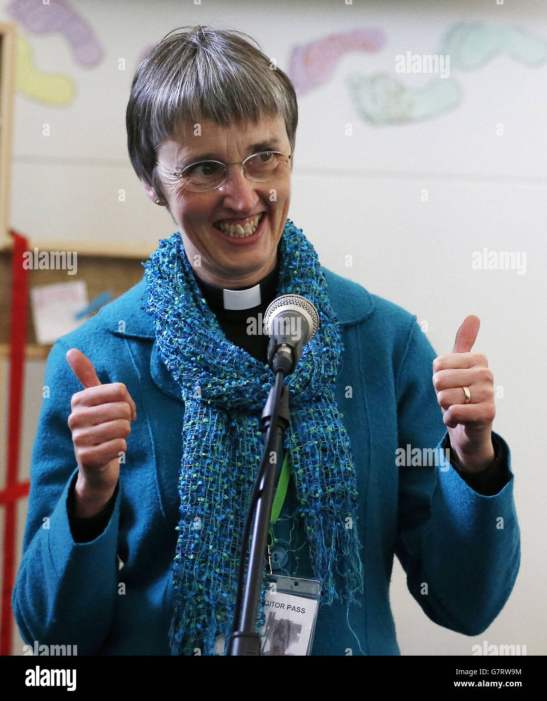 Reverend Canon Alison White visits Archbishop Sentamu Academy after ...