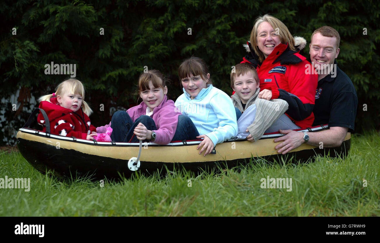 Ann Daniels - North Pole trek Stock Photo - Alamy