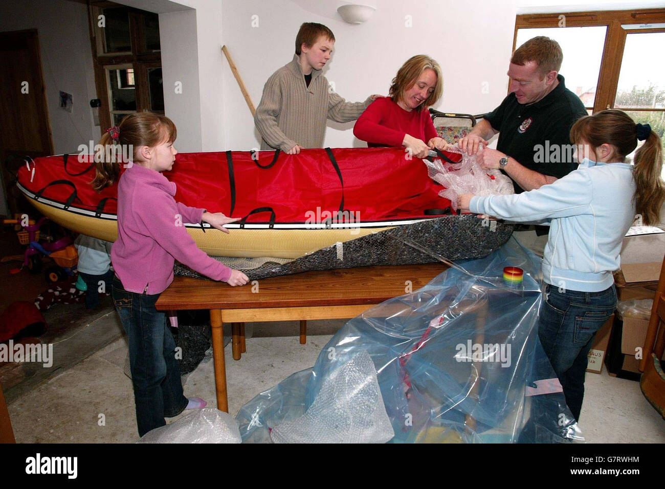 Ann Daniels - North Pole trek Stock Photo - Alamy