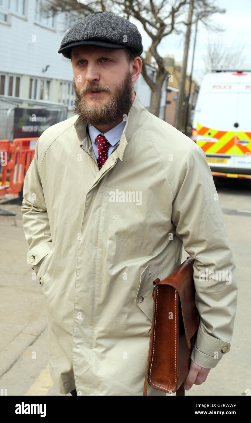 Chelsea supporter, Dean Callis, 32, of Liverpool Road, Islington, north ...