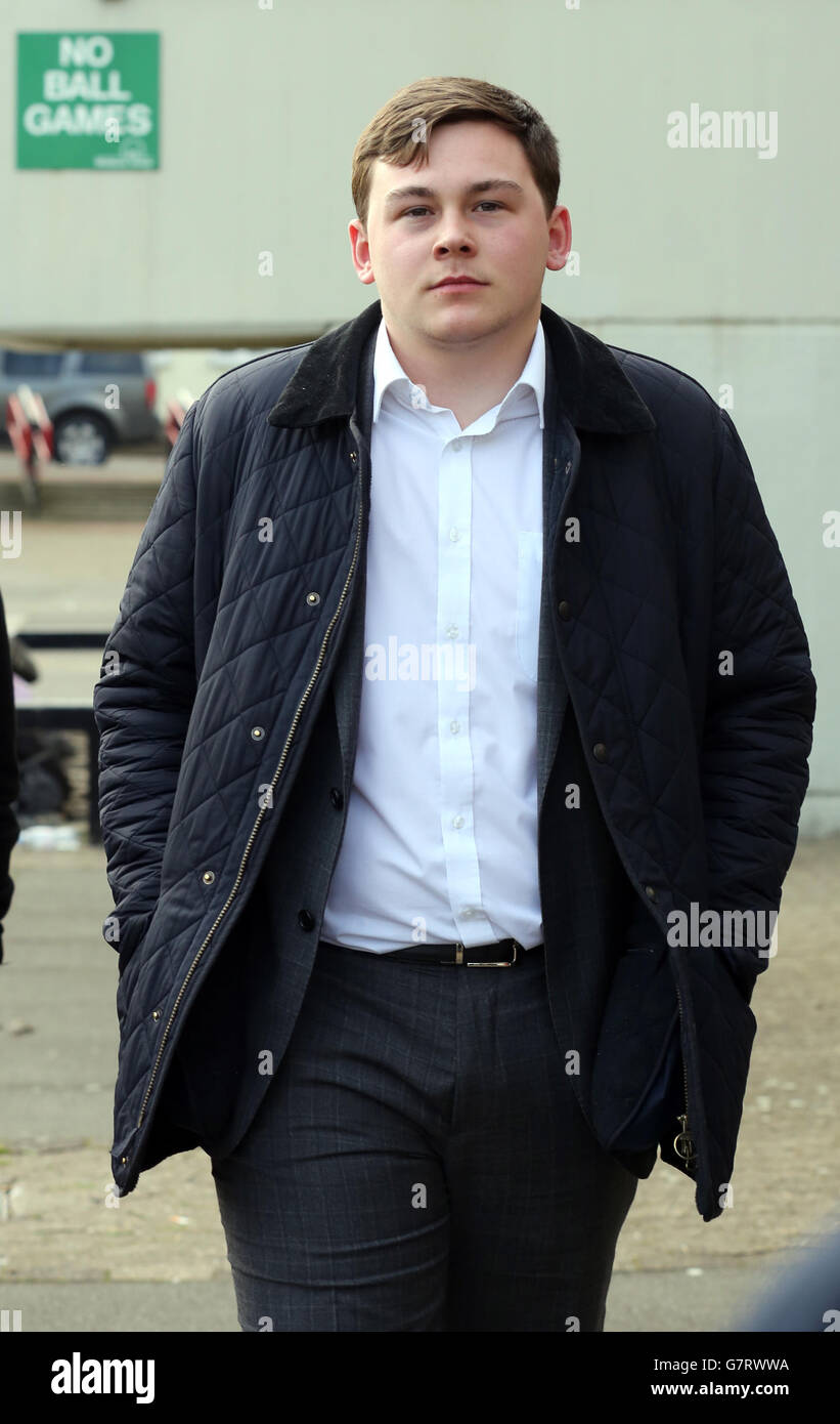 Chelsea supporter, Jordan Munday, 20, of Ellenborough Road, Sidcup ...