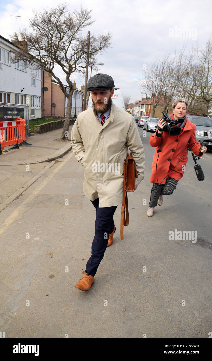 Chelsea supporter, Dean Callis, 32, of Liverpool Road, Islington, north ...