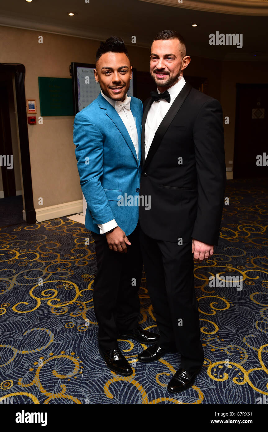 Marcus Collins and Robin Windsor attending the Stonewall Equality ...