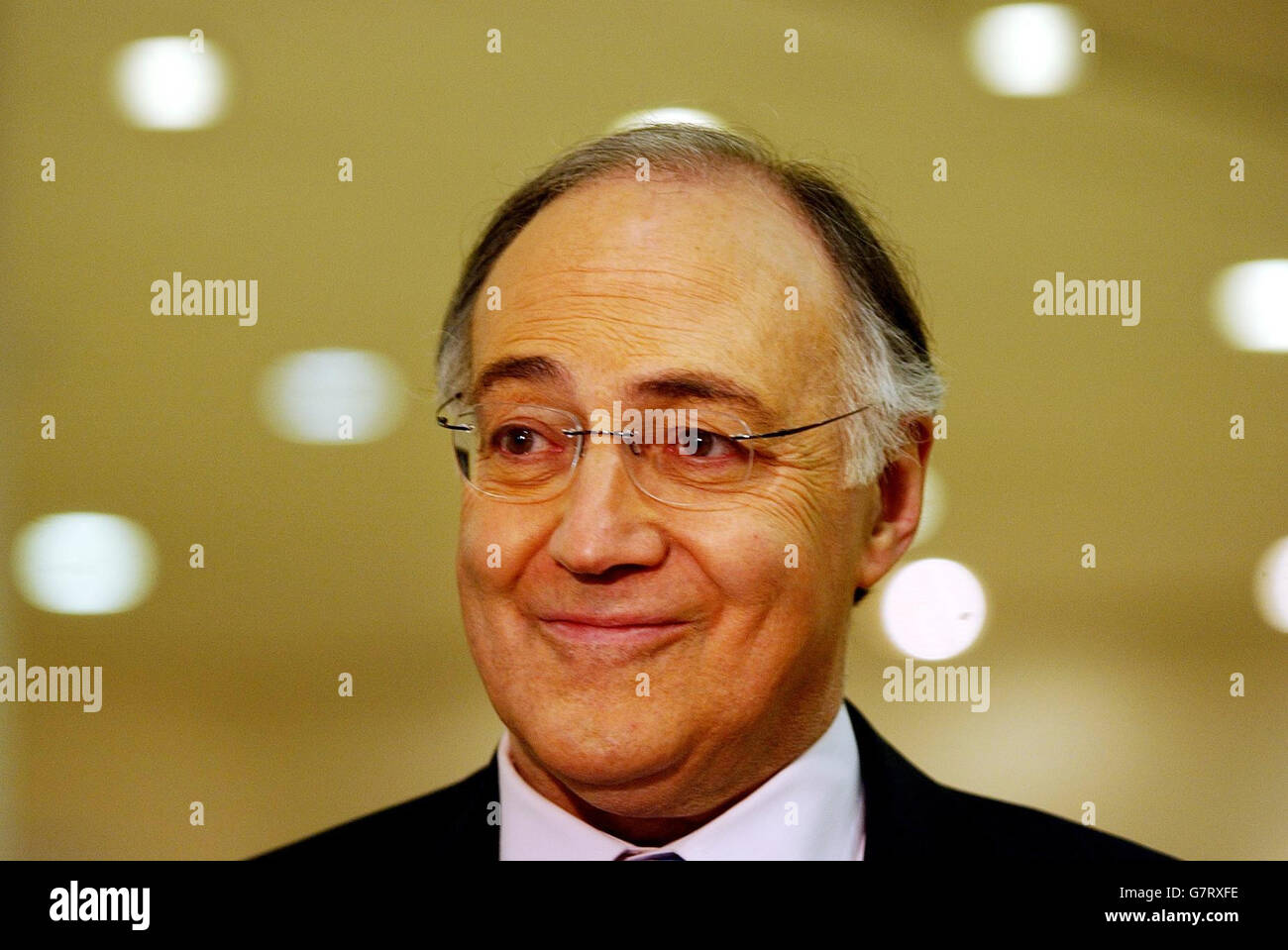 Leader of britains conservative party michael howard hi-res stock ...