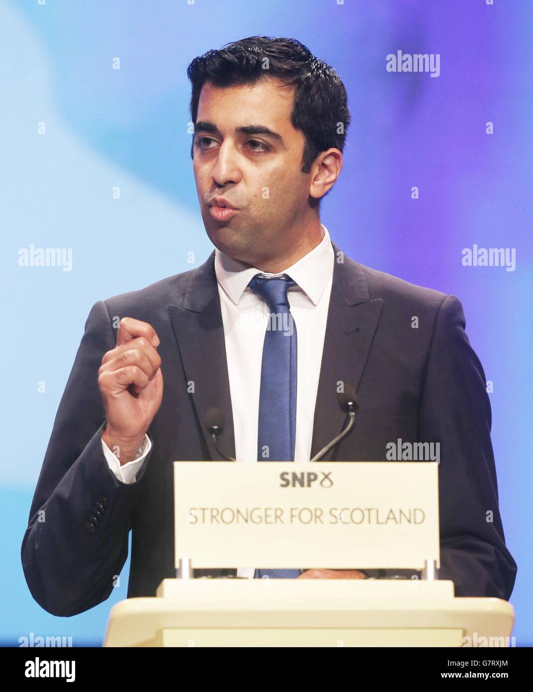 Snp conference humza yousaf hi-res stock photography and images - Alamy