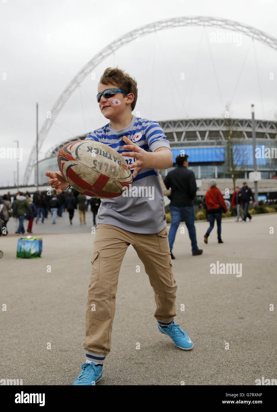 A saracens fan hi-res stock photography and images - Alamy