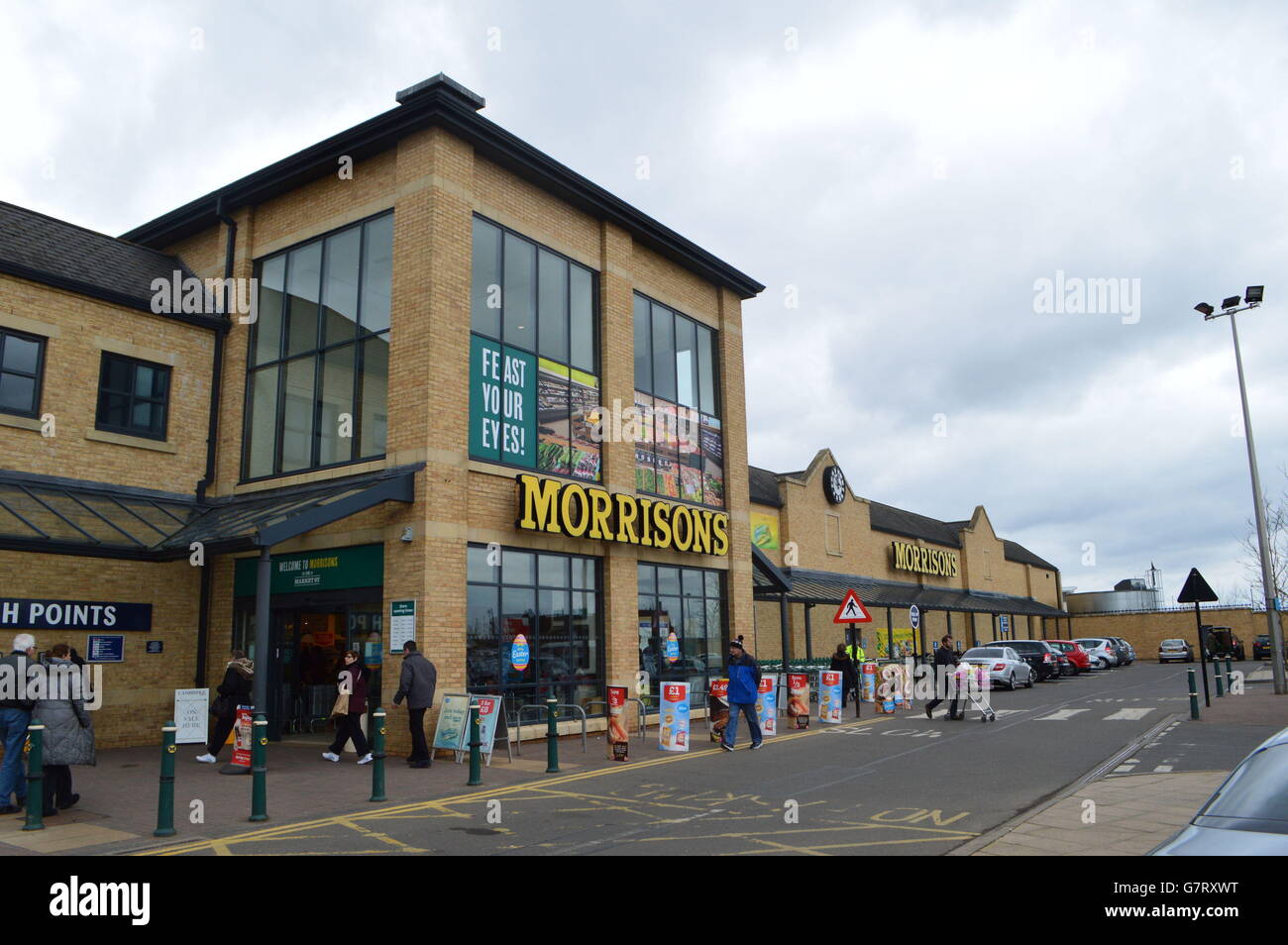 The Morrisons in Cambourne, Cambridgeshire where Rebecca Wooller and ...