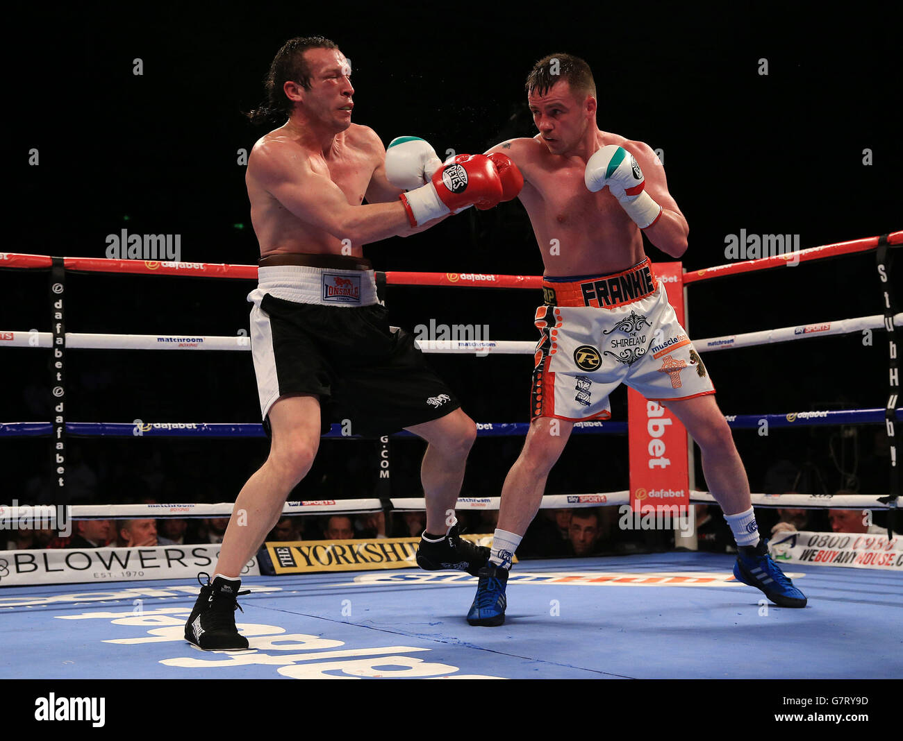 Boxing - Motorpoint Arena Stock Photo - Alamy