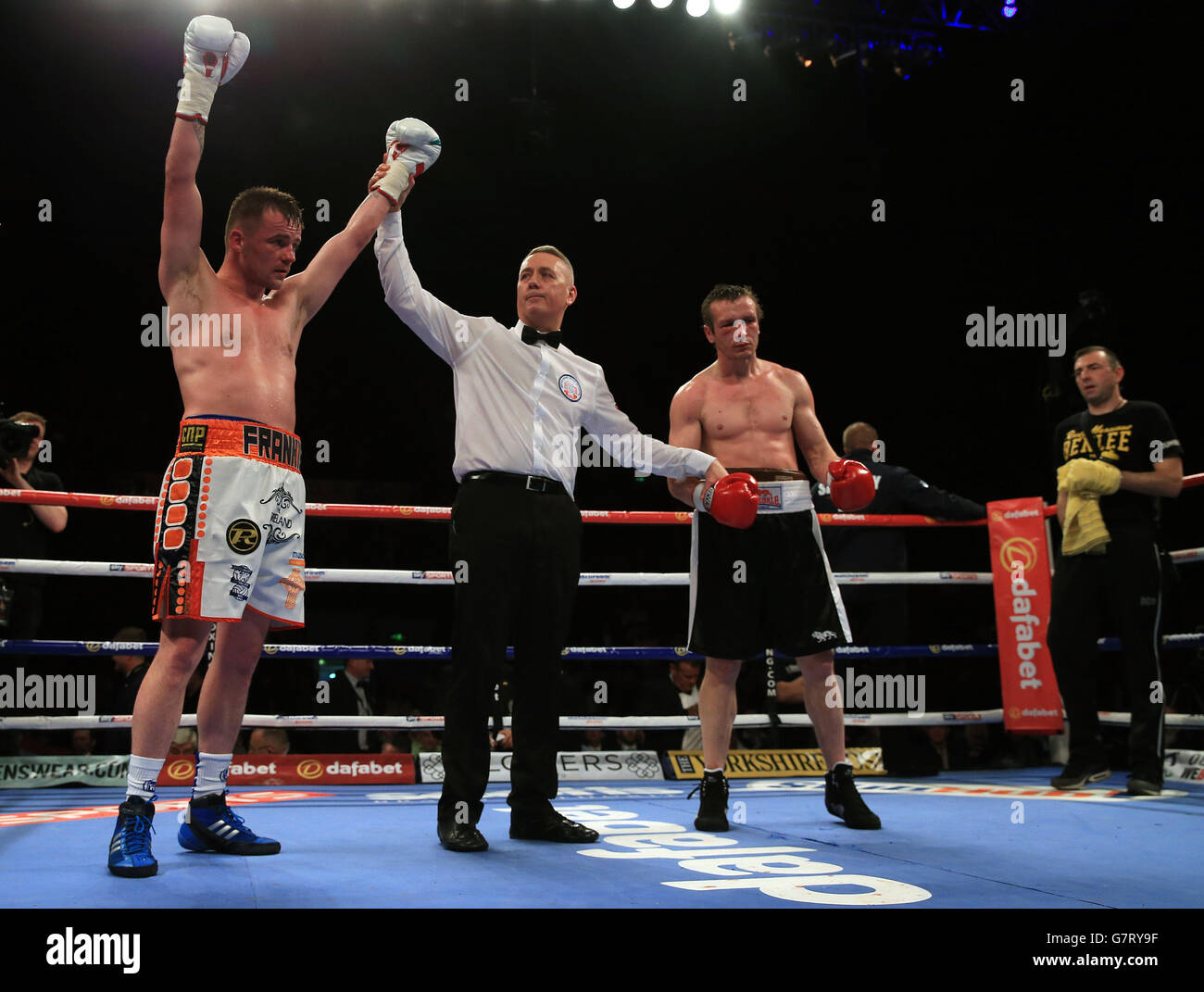 Boxing - Motorpoint Arena Stock Photo - Alamy