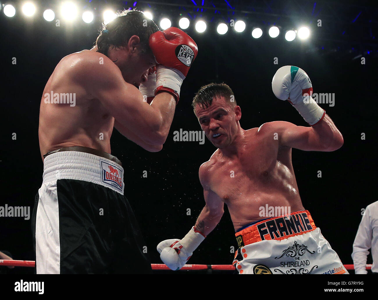 Boxing - Motorpoint Arena Stock Photo - Alamy