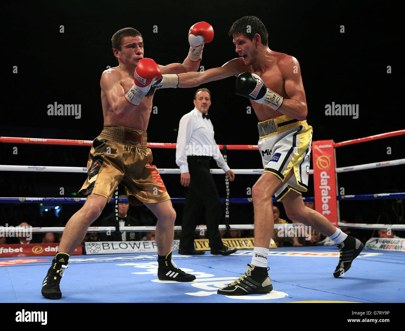 Boxing - Motorpoint Arena Stock Photo - Alamy