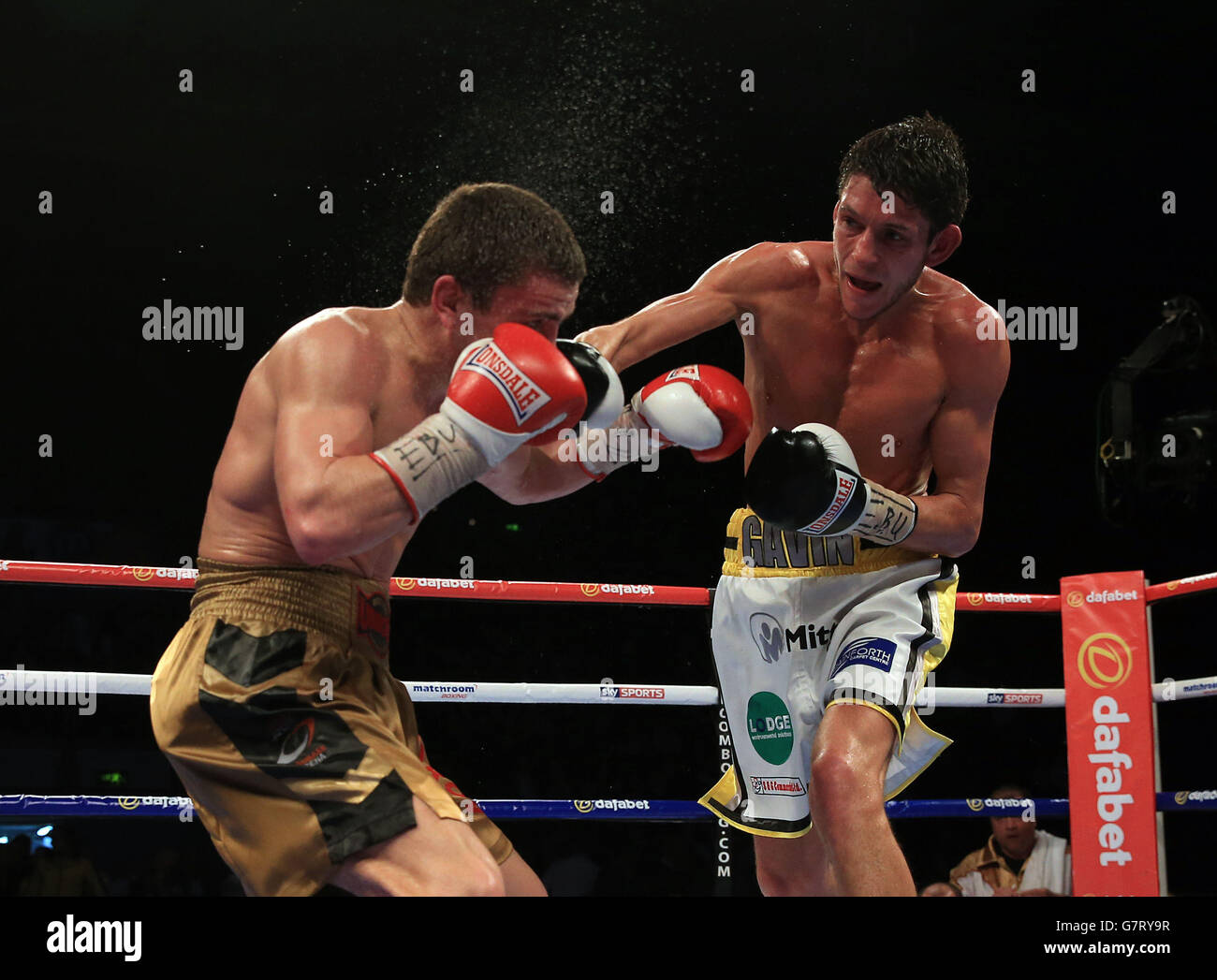Boxing - Motorpoint Arena Stock Photo - Alamy