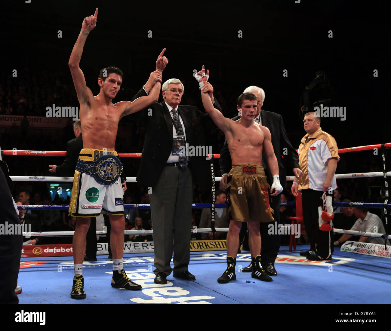 Boxing - Motorpoint Arena Stock Photo - Alamy