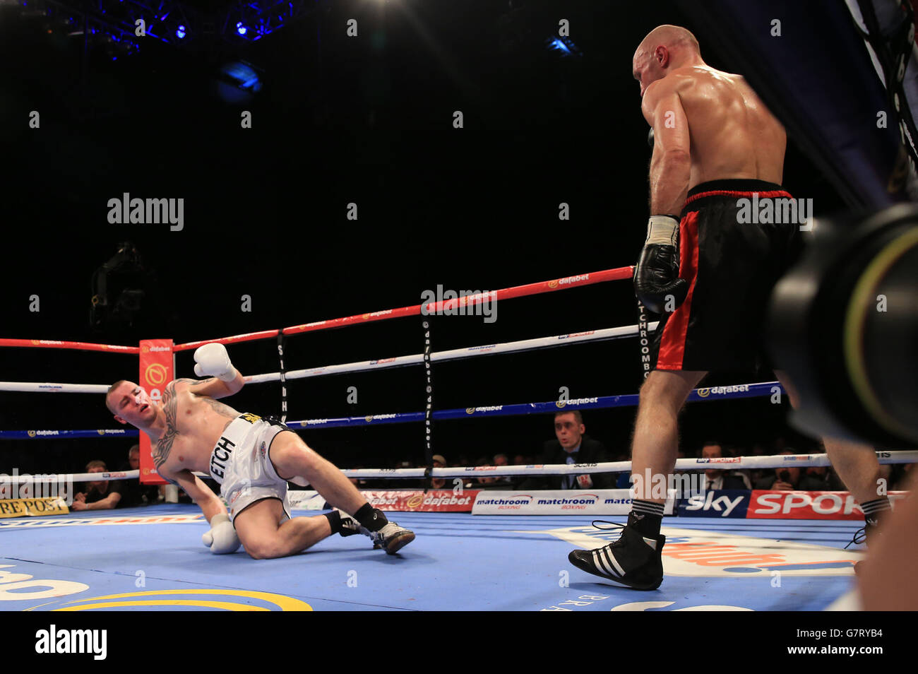 Boxing - Motorpoint Arena Stock Photo - Alamy