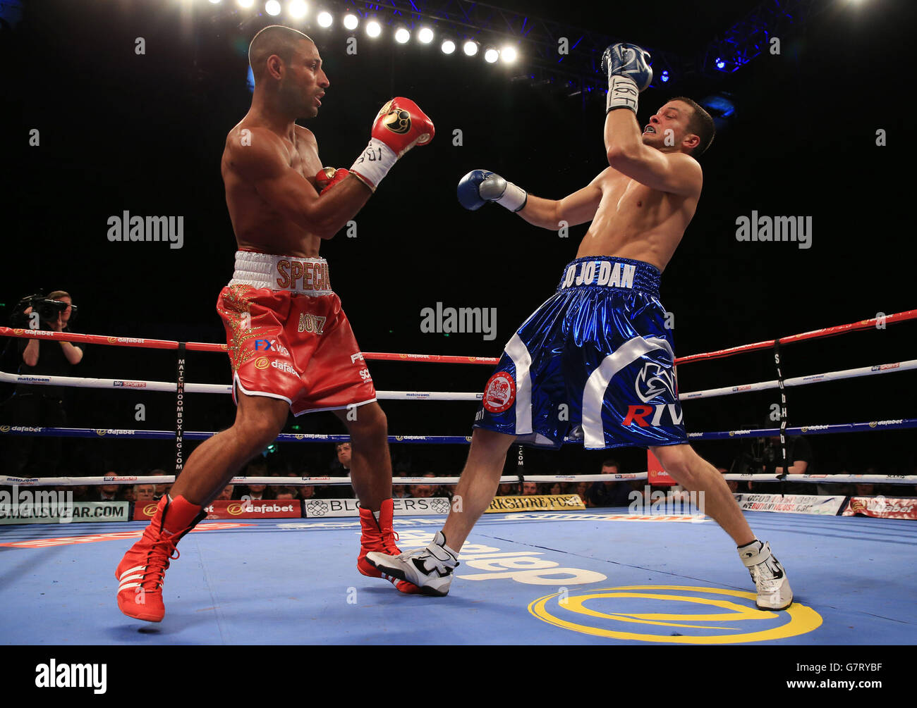 Boxing - Motorpoint Arena Stock Photo - Alamy
