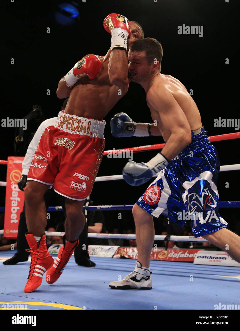 Boxing - Motorpoint Arena Stock Photo - Alamy