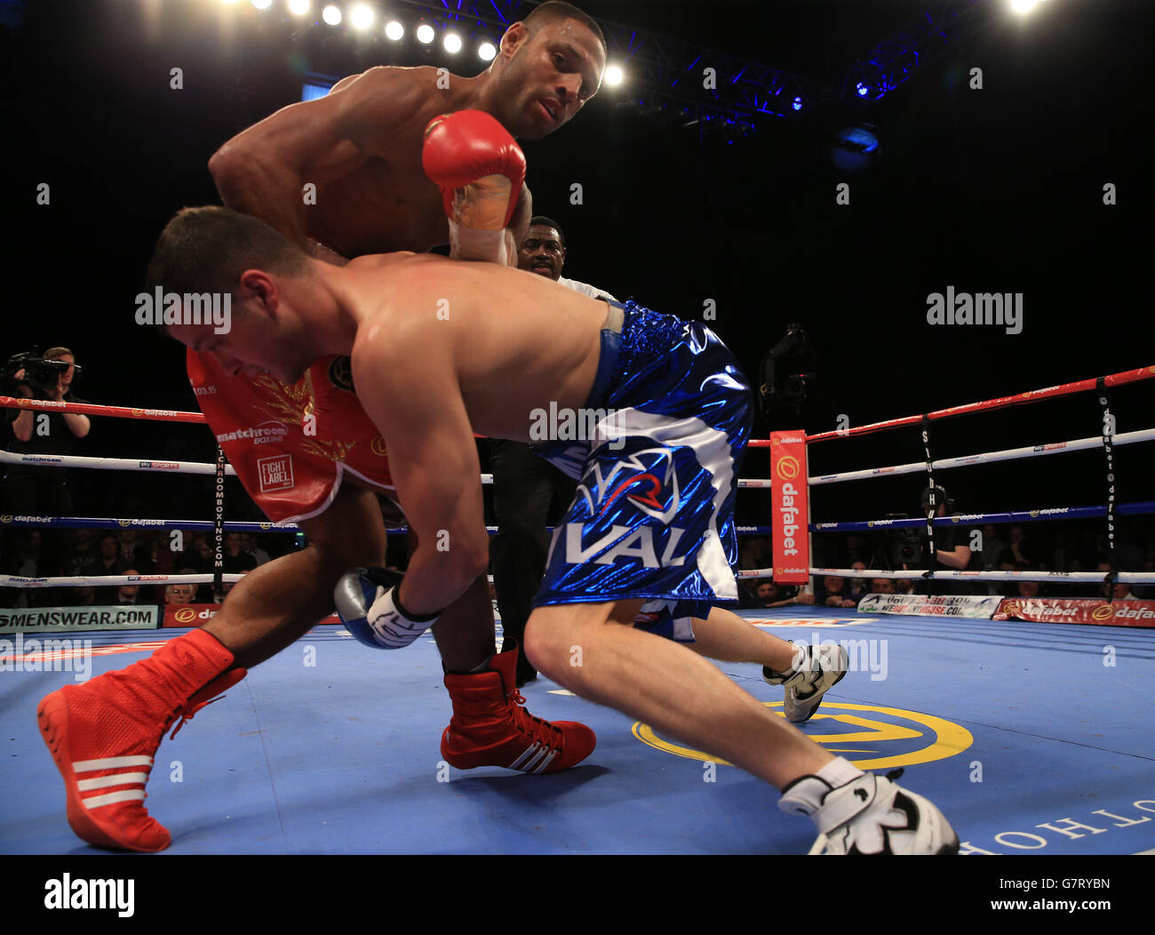 Boxing - Motorpoint Arena Stock Photo - Alamy