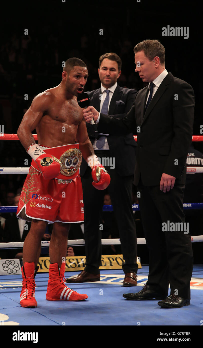 Boxing - Motorpoint Arena Stock Photo - Alamy