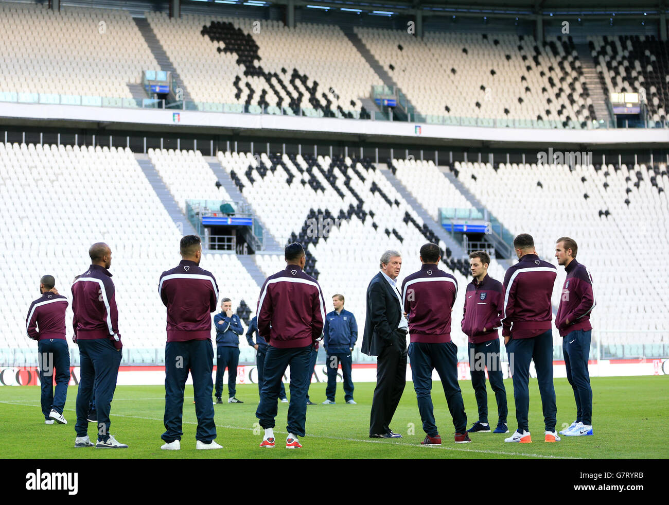 England stadium visit and press conference hi-res stock photography and ...