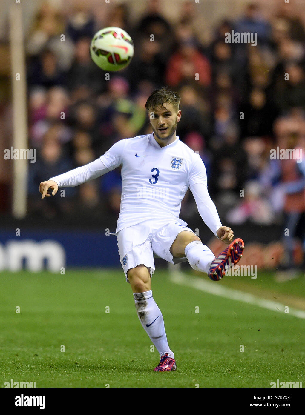 Englands luke garbutt under 21 international riverside stadium hi-res ...