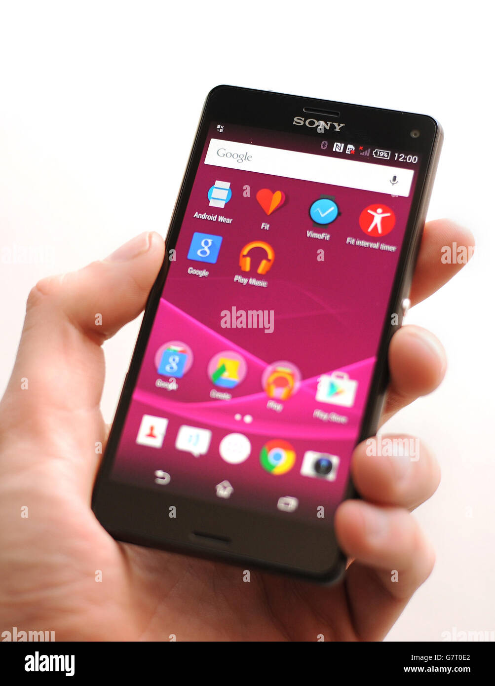 Sony phone hi-res stock photography and images - Alamy