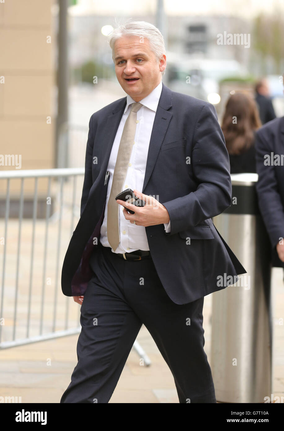 Ukip economics spokesman Patrick O'Flynn outside the ITV Studios at ...