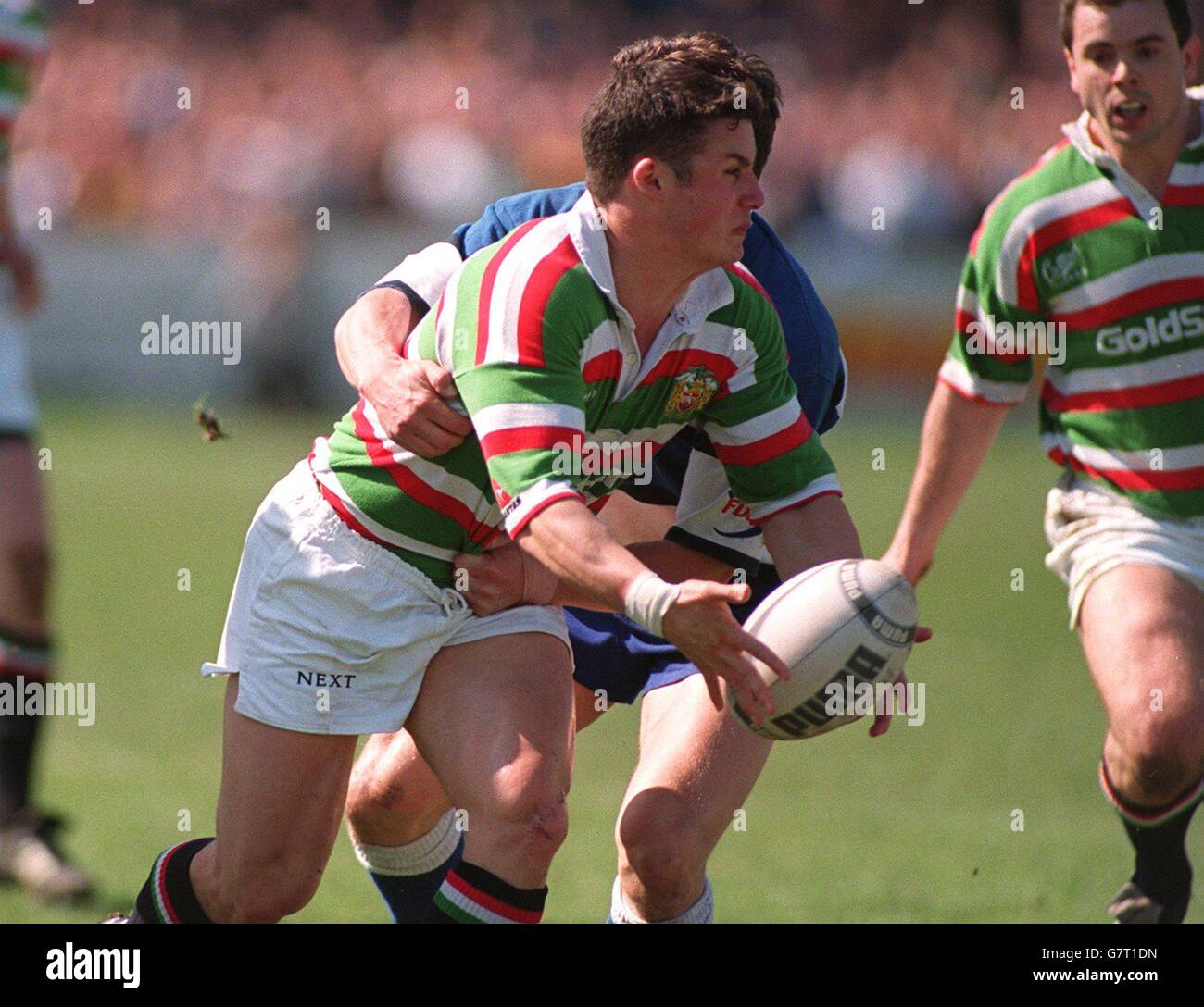 Rugby Union Bath v Leicester. Craig Joiner, Leicester Stock Photo - Alamy