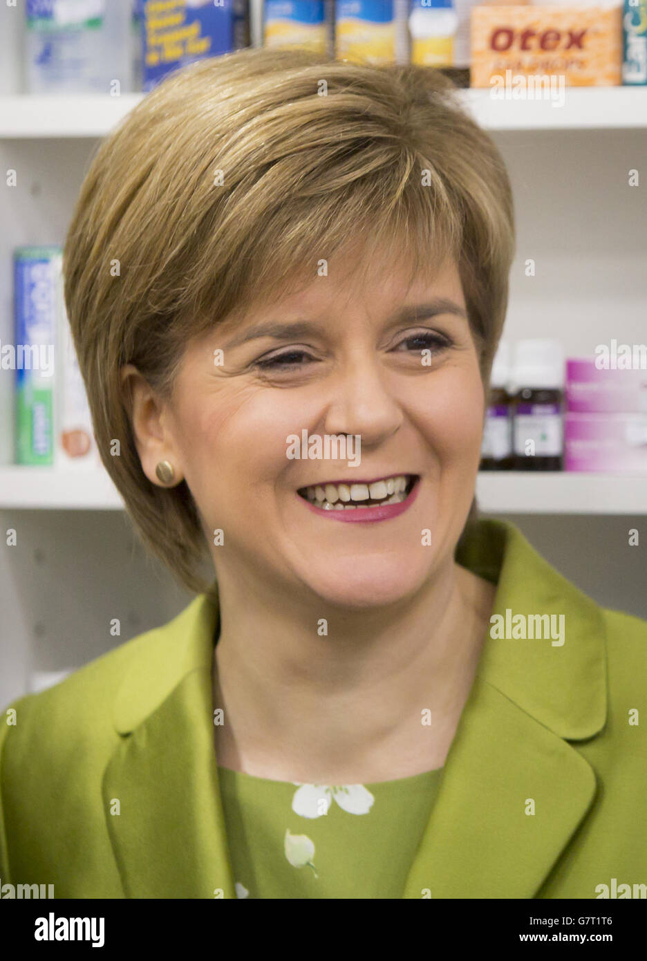 Sturgeon back on campaign trail hi-res stock photography and images - Alamy