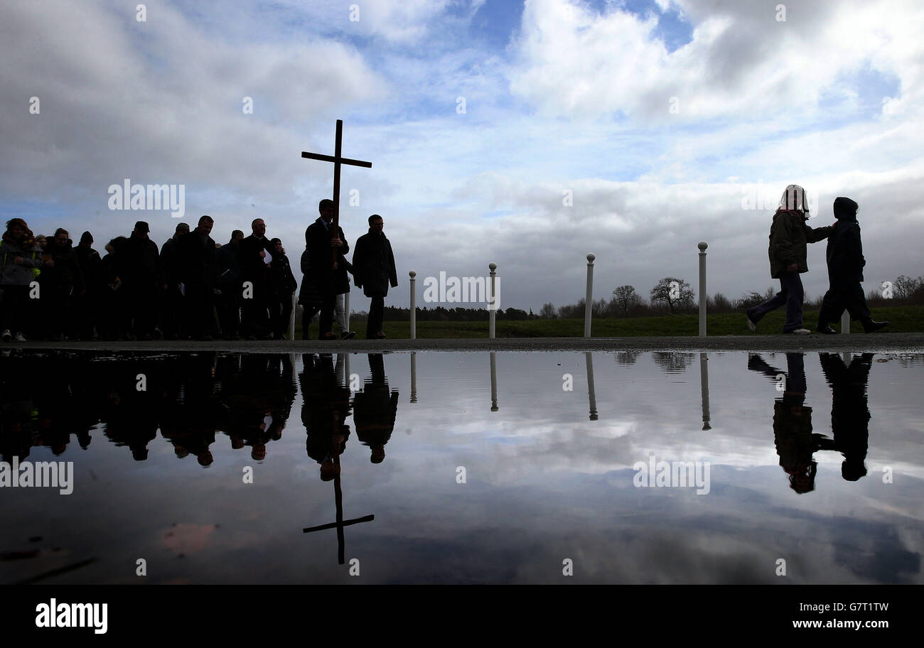 'Way of the Cross' procession Stock Photo - Alamy