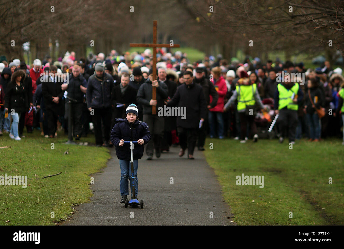 'Way of the Cross' procession Stock Photo - Alamy