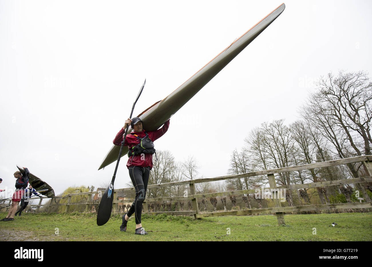 Devizes to Westminster International Canoe Race Stock Photo - Alamy