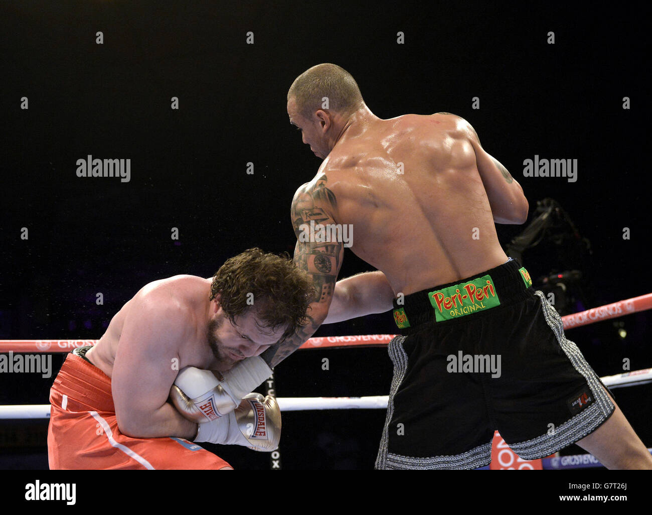 Boxing - Metro Radio Arena Stock Photo - Alamy