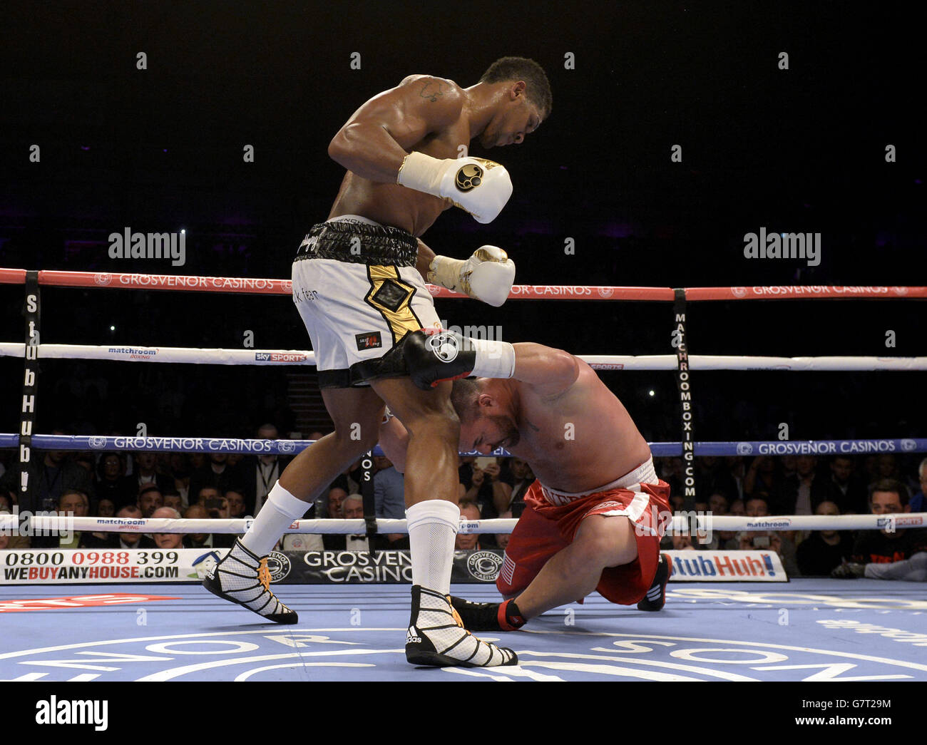 Boxing - Metro Radio Arena Stock Photo - Alamy