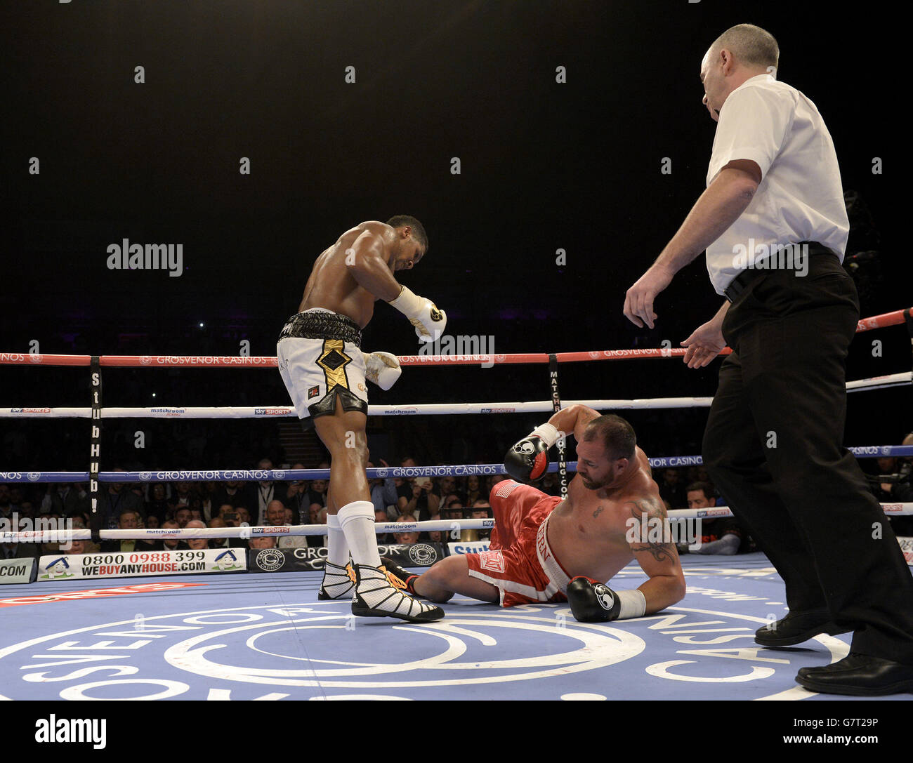 Boxing - Metro Radio Arena Stock Photo - Alamy