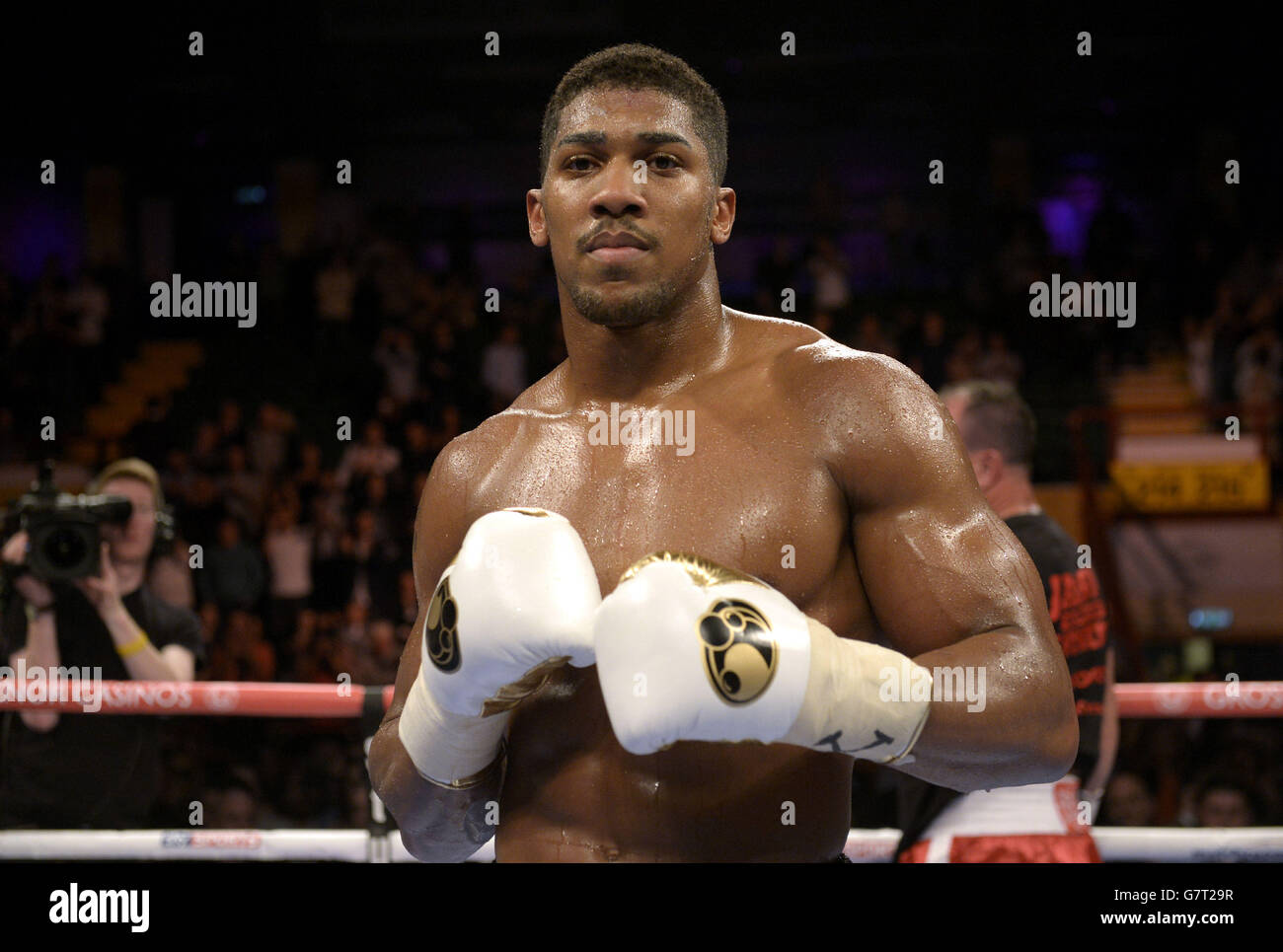 Boxing - Metro Radio Arena Stock Photo - Alamy