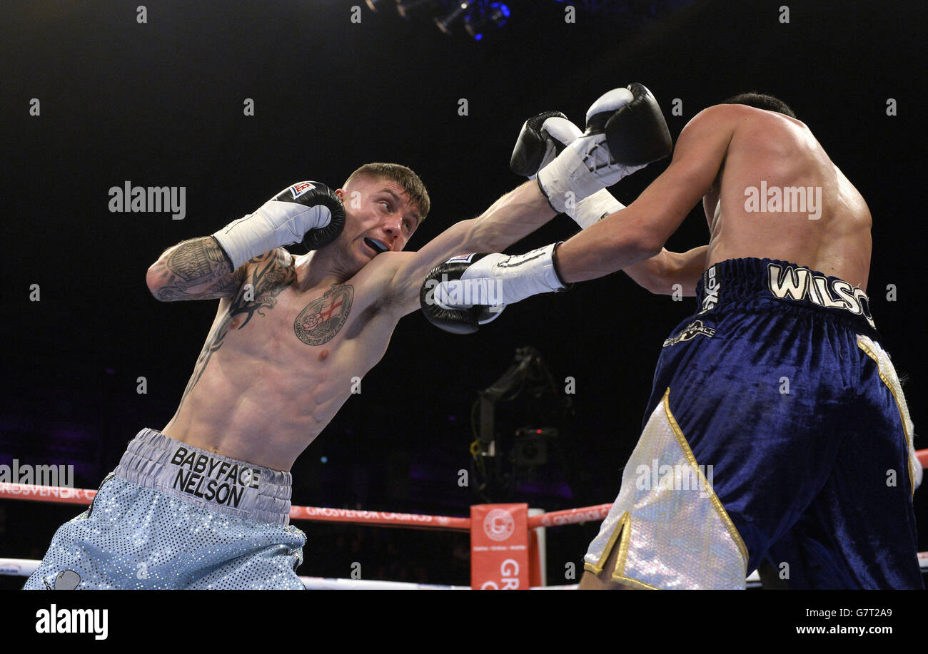 Boxing - Metro Radio Arena Stock Photo - Alamy