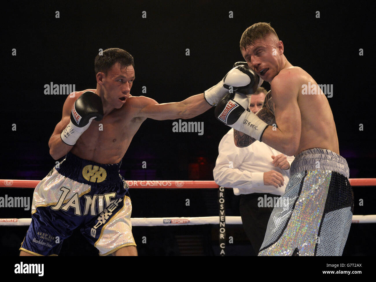 Boxing - Metro Radio Arena Stock Photo - Alamy