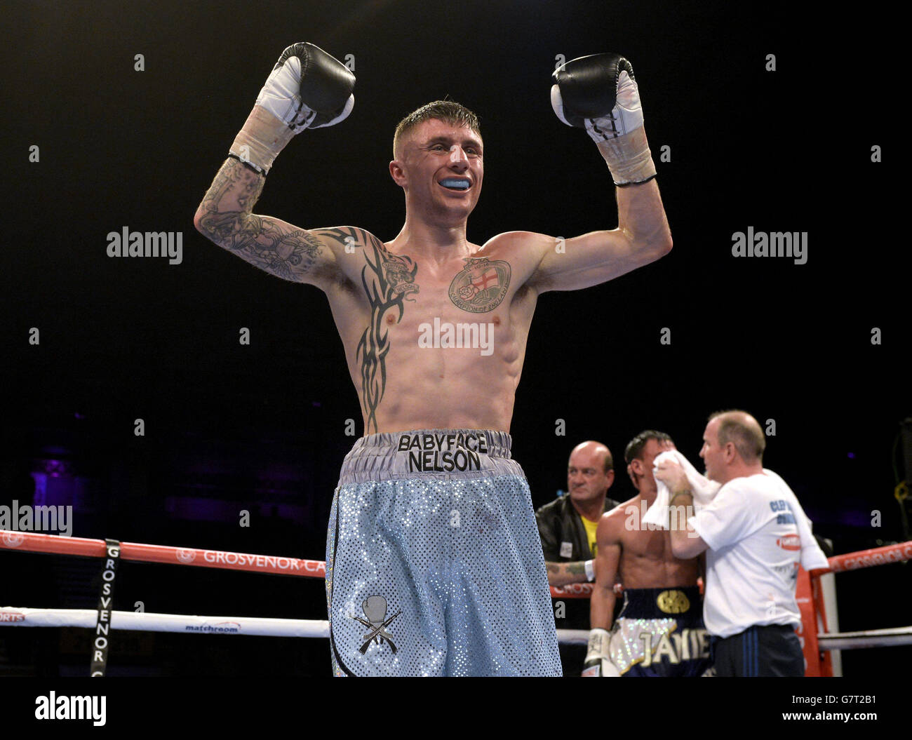 Boxing - Metro Radio Arena Stock Photo - Alamy